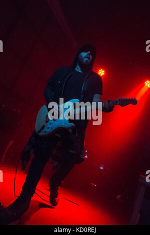 Milan, Italy. 6th October 2017. Rock singer Alteria perform at Legend ...