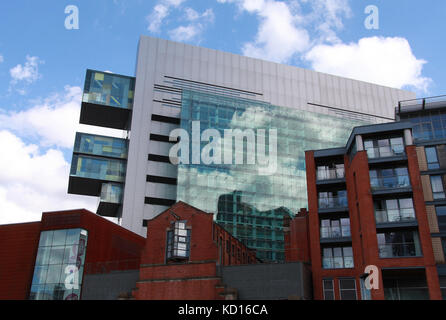 The Civil Justice Centre building, Spinningfields, Manchester, England ...