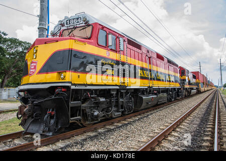 Panama Panama Canal Railway Historic Train which runs between Panama ...