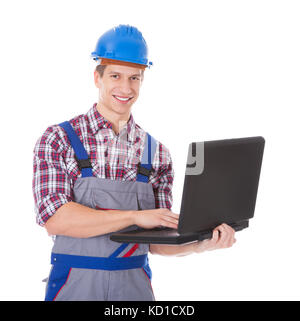 Computer Engineer, isolated over white background Stock Photo - Alamy