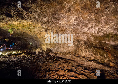 Volcanic Caves of Sao Vicente, located in Madeira island, Portugal ...