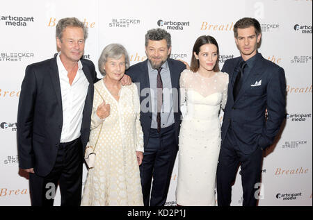 Jonathan Cavendish, Andy Serkis, Diana Cavendish, Claire Foy and Andrew ...
