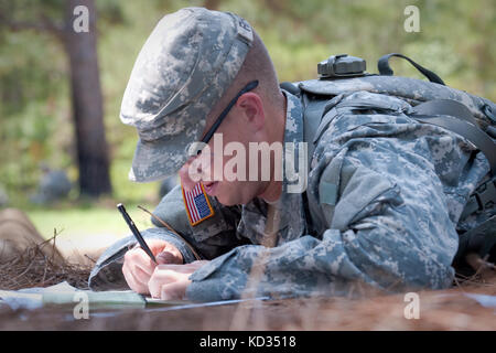 Officer Candidate Ryan Rhoden from the Florida Army National Guard ...