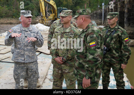 U.S. Army 1st Lt. Christopher Bolin, aide to the U.S. Army Africa ...