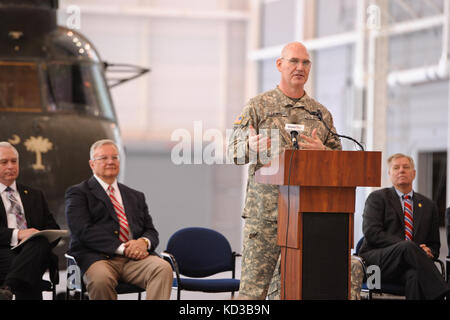 U.S. Army Lt. Col. Charles Lewis, Jr., commander for the S.C. National ...