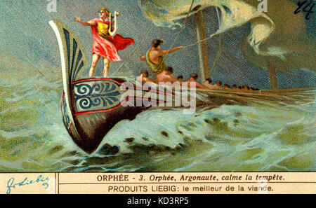 Orphee - Orpheus ( Greek myth of Orpheus ) 1912 Marc Leriche 1885 Stock ...