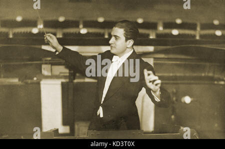 Albert Coates conducting the Vienna Philharmonic Orchestra. English ...