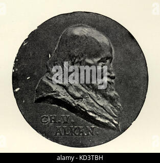 Portrait of the pianist and composer Charles-Valentin Alkan (1813-1888 ...