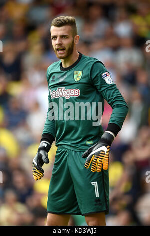 Angus Gunn, Norwich City goalkeeper Stock Photo - Alamy