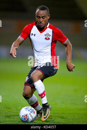Tyreke Johnson, Southampton Stock Photo - Alamy