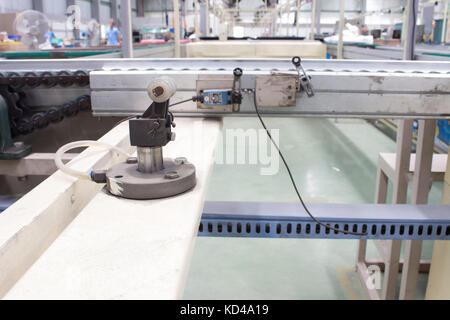 Pneumatic cylinders use on production line in industry Stock Photo - Alamy