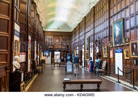 Great Hall of Folger Shakespeare Library Washington DC Stock Photo ...