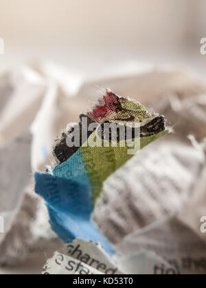 background of old crumpled newspaper Stock Photo: 127015621 - Alamy