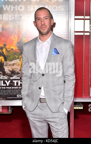 Sam Quinn attends the 'Only The Brave' World Premiere held at the ...