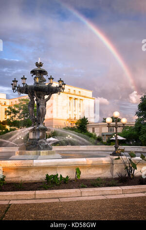 . The Bartholdi Fountain and Capitol, Washington, D.C. Alternate Title ...