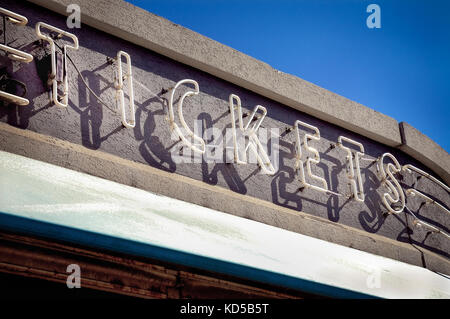 Ticket booth at detroits old tiger stadium Stock Photo - Alamy