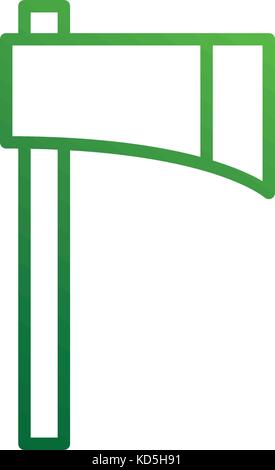 farm ax tool equipment cutting instrument Stock Vector Image & Art - Alamy