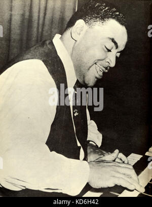 Fats Waller (1904-1943), American Jazz Pianist, Composer and Singer ...