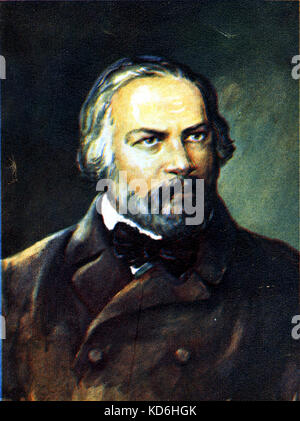 Mikhail Ivanovich Glinka (1804-1857). Russian composer Stock Photo - Alamy