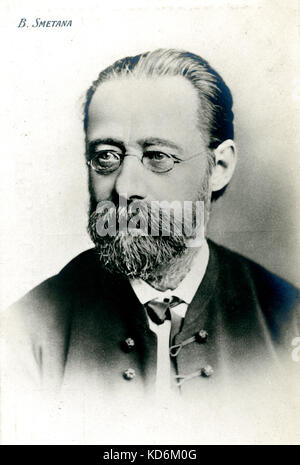 BEDRICH SMETANA Bohemian composer 1824 to 1884 regarded as the founder ...