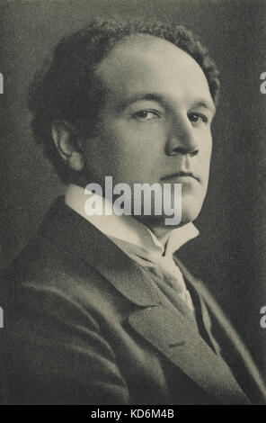 Nikolai Medtner Russian composer, 1880-1951 Stock Photo - Alamy