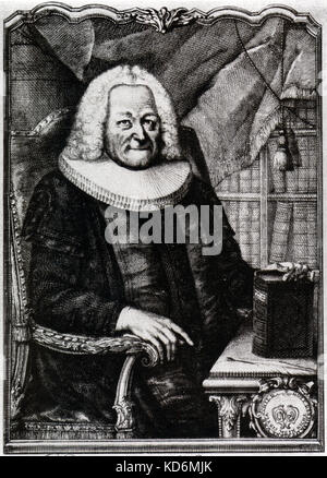 Portrait of the Erdmann Neumeister Stock Photo - Alamy