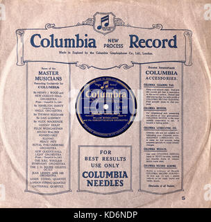 78 rpm paper Record cover of Wagner 's ' Tristan und Isolde ' performed ...