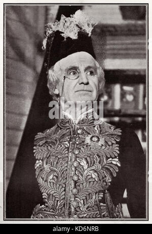 Sir Joseph Porter HMS Pinafore - Vintage Cigarette Card Illustration ...