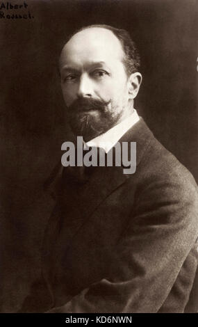 Albert Roussel - portrait. French composer, 1869-1937. Influenced by ...