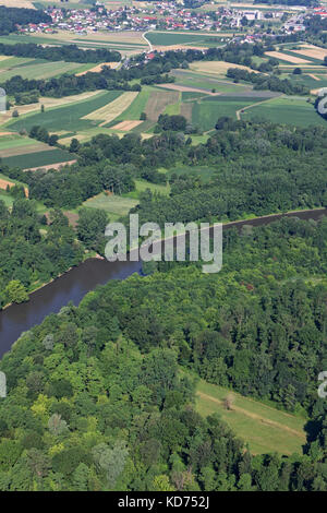 The Mura River in Slovenia in its forested floodplain Stock Photo - Alamy