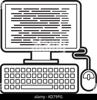 programm coding binary computer development digital Stock Vector Image ...