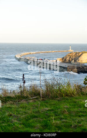 Coastal Erosion, Seaham, Durham Stock Photo - Alamy