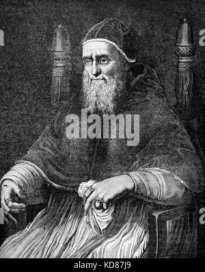 Pope John XII, head of the Catholic Church from 16 December 955 to his ...