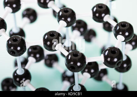 Graphite Molecular Model Stock Photo - Alamy