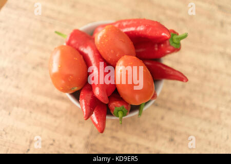 Bell Pepper (Tatashe) and Scotch Bonnet Pepper ( Ata rodo) used in ...