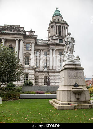 Belfast city, Northern Ireland. Local government building - Belfast ...
