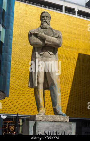 Statue of Friedrich Engels brought from a village in the Ukraine by the ...