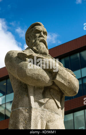 Statue of Friedrich Engels brought from a village in the Ukraine by the ...