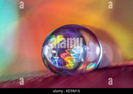 colorful micro droplet art Stock Photo - Alamy