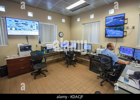 Control room. at Leo J. Vander Lans Advanced Water Treatment Facility ...