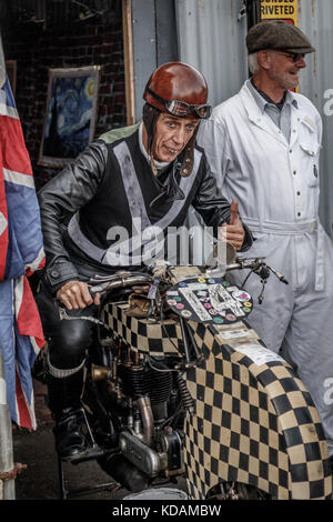 George Shuttleworth Speed Demon Motorbike at Mallory Park in 2011 Stock ...