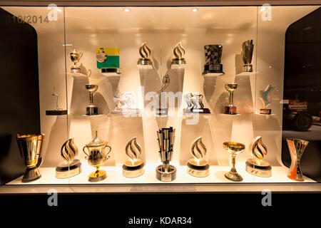 Trophies that Fernando Alonso won in the 2018-2019 WEC World Endurance ...