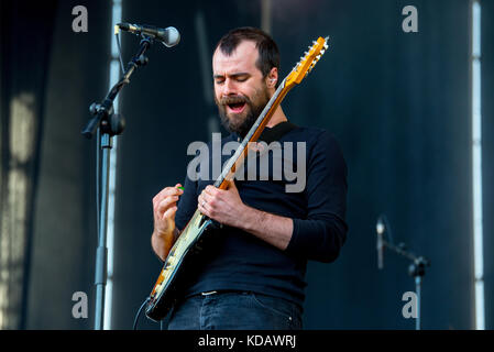 MADRID - JUN 24: Arcane Roots (music band) perform in concert at ...