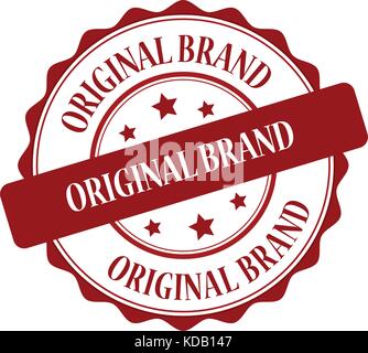 original brand stamp. sign. seal Stock Vector Image & Art - Alamy