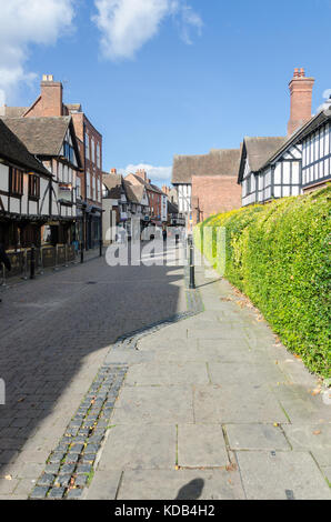 Greyfriars' House and Garden in Friar Street, Worcester, UK Stock Photo ...
