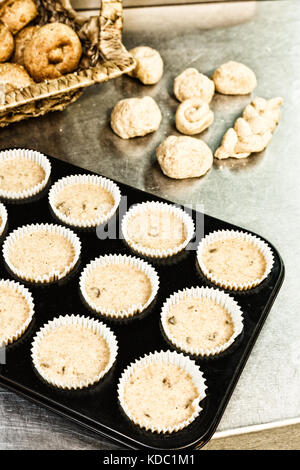 Bread being made in Bakery Stock Photo - Alamy