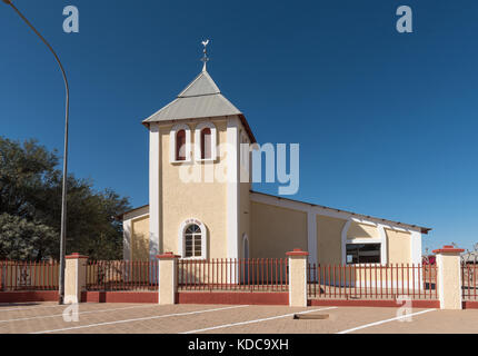 REHOBOTH, NAMIBIA - JUNE 14, 2017: The Tropic of Capricorn sign board ...