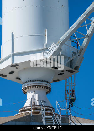 Eole, world's tallest vertical-axis windmill, village of Cap-Chat ...