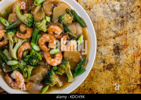 Chinese food fried ginger, spring onion Son Stock Photo - Alamy
