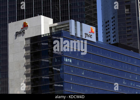 PWC, Price Waterhouse Coopers Accounting and auditing firm. man Stock ...